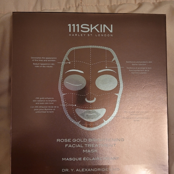 111SKIN | Skincare | New 11 Skin Rose Gold Mask One Mask | Poshmark